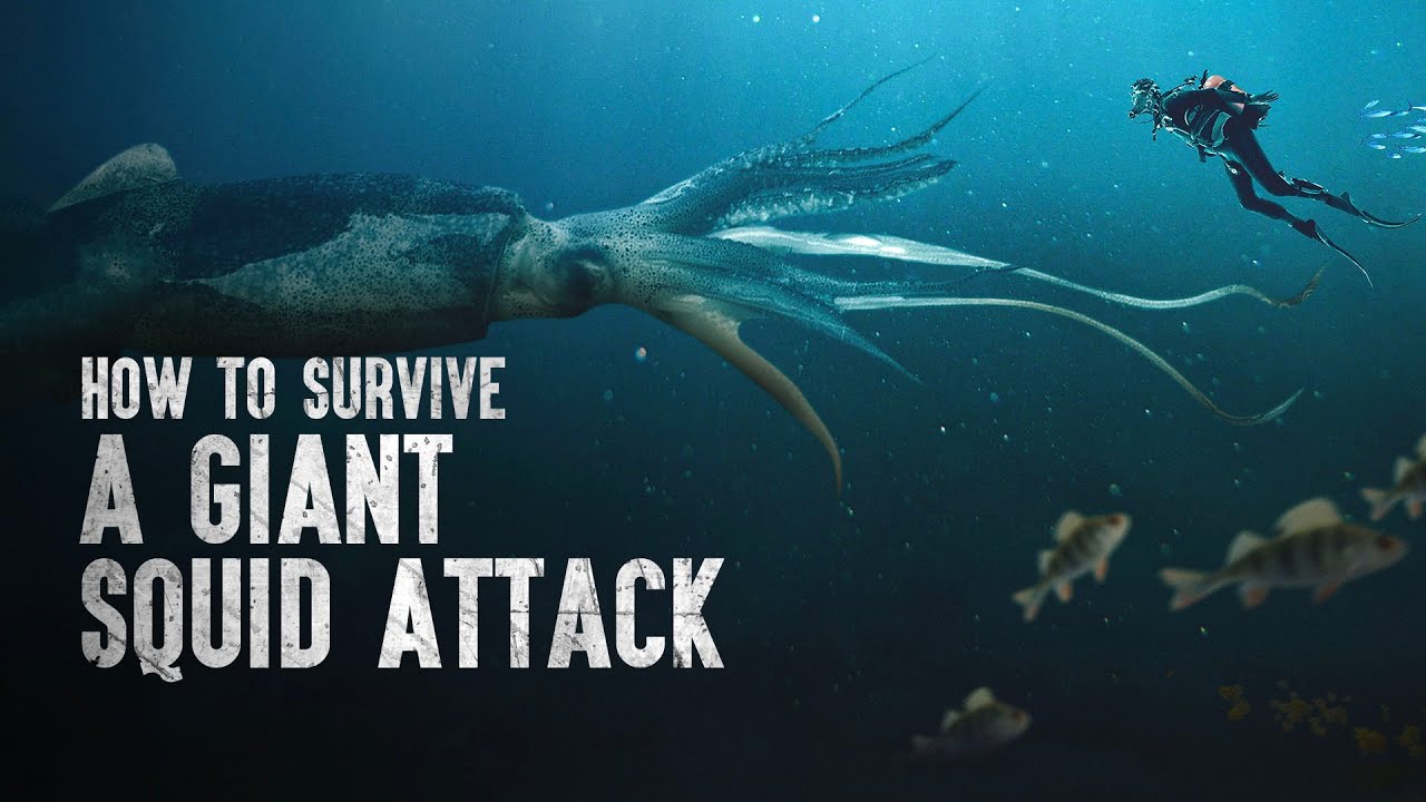 Surviving an Attack by a Giant Squid