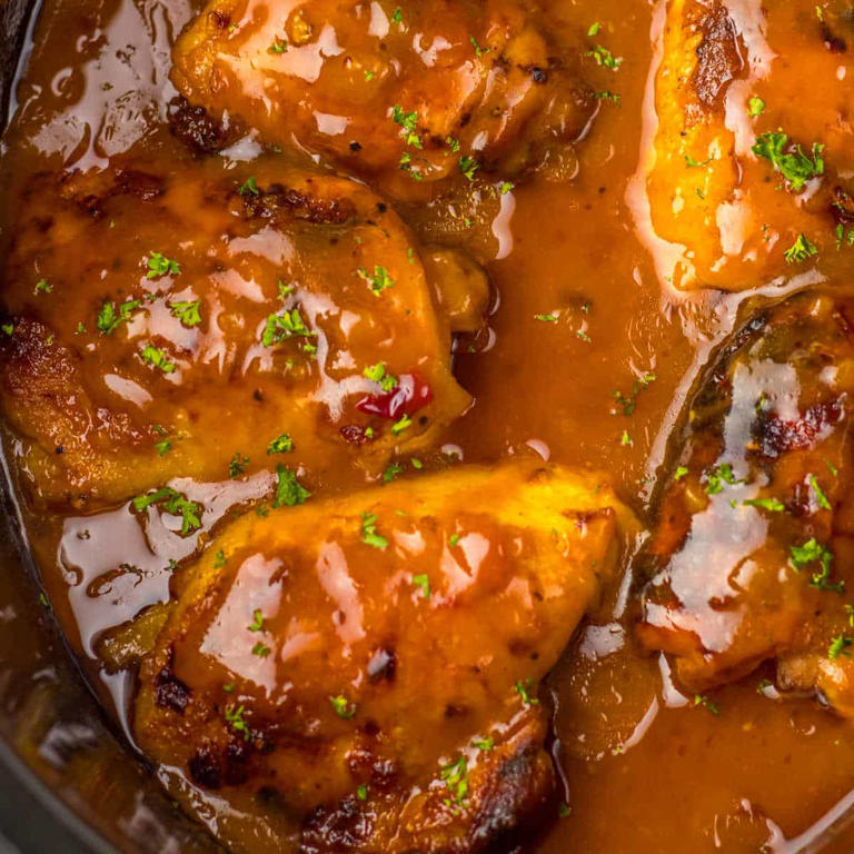 Slow Cooker Apricot Chicken Recipe