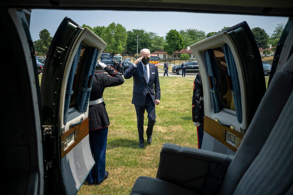 See inside Marine One, the soundproof presidential helicopter that can ...