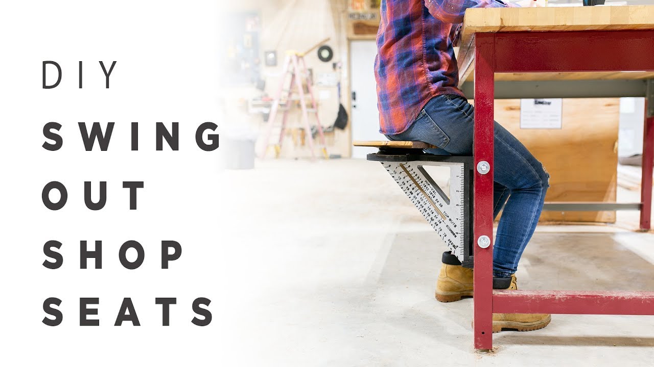 How to Build Swing Out Stools