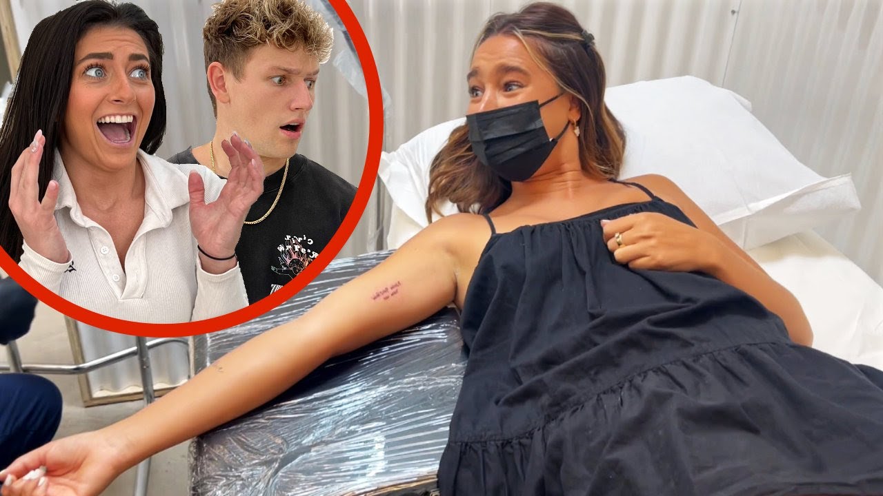 Friends react to my new tattoos for the first time