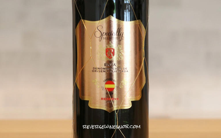 Specially Selected Rioja Reserva From Aldi - Patience Required