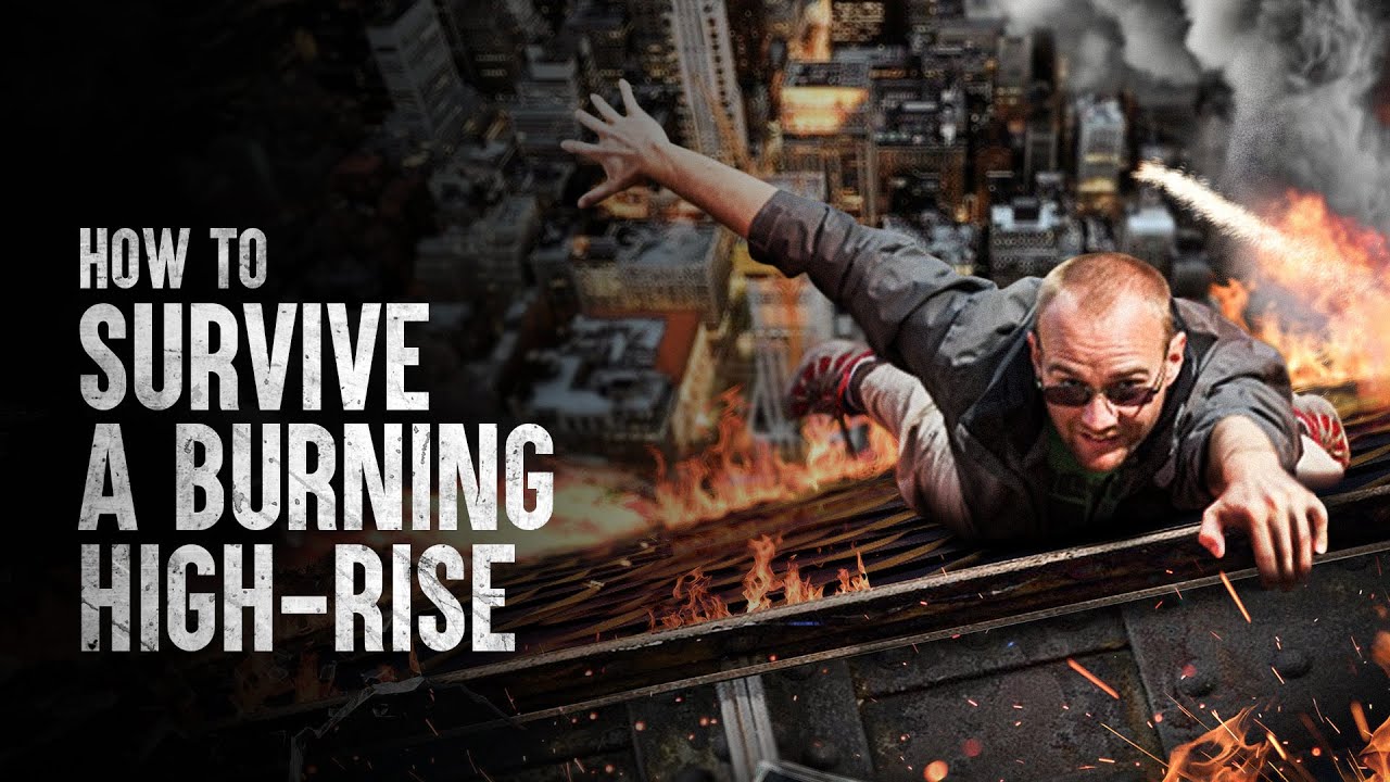Escaping a burning high-rise