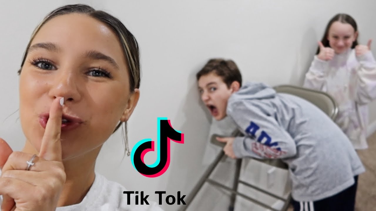 Recreating viral TikTok challenges in real life