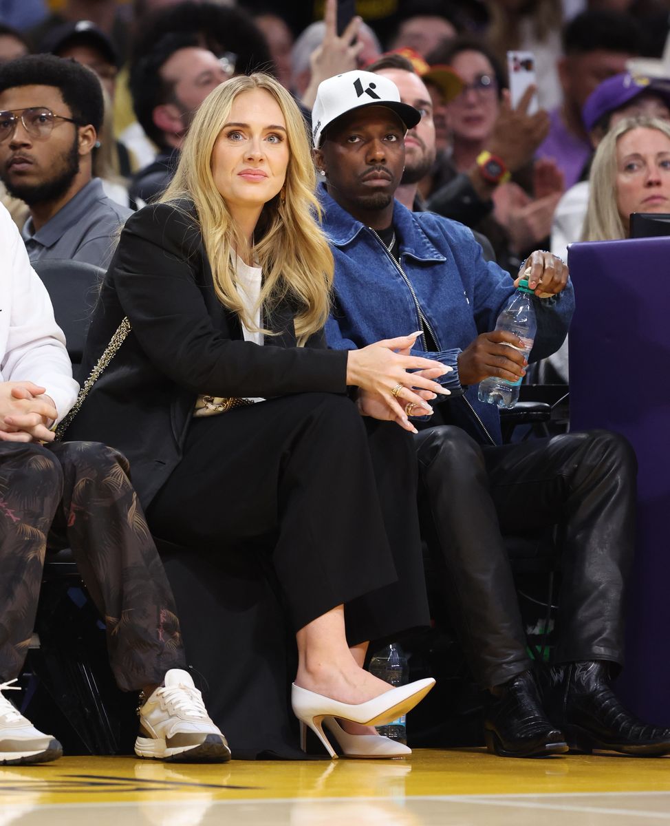 Adele and Rich Paul Coordinate Their Sneakers During a Rare Date Night