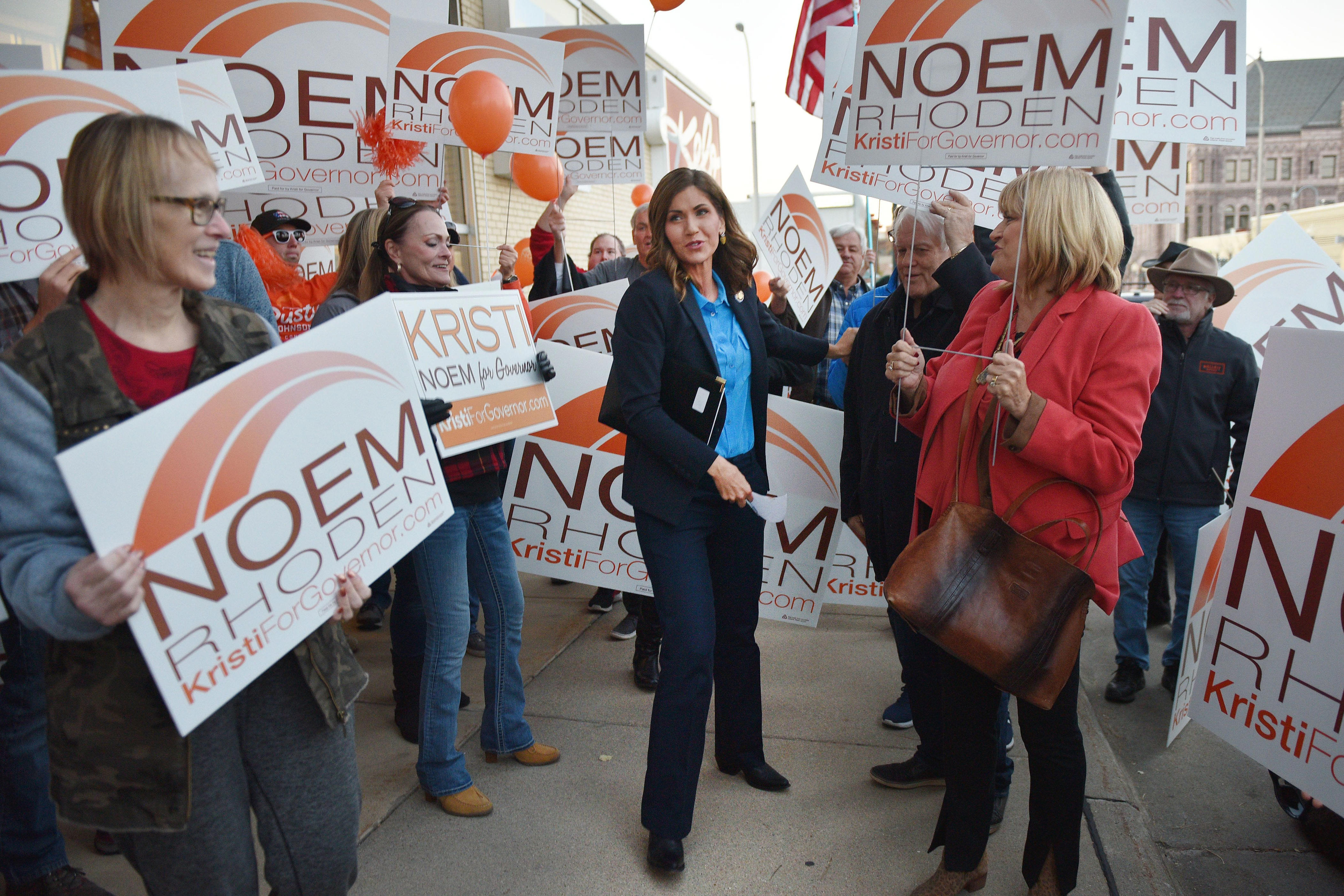 South Dakota Governor Kristi Noem's political career in photos
