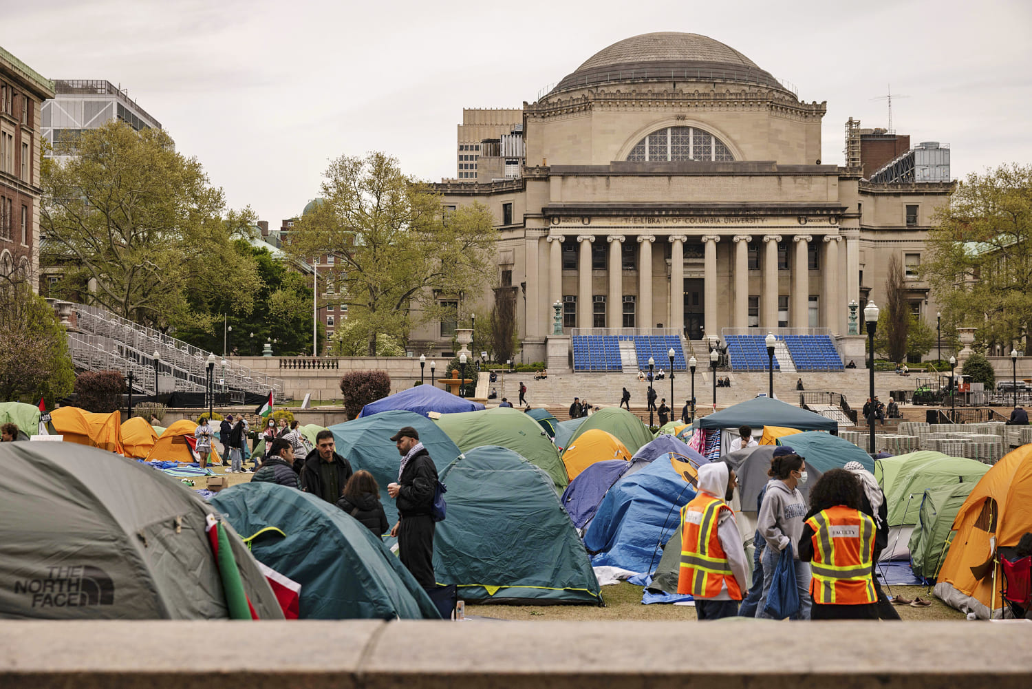 Columbia disciplines students for protests as activists seek to block ...