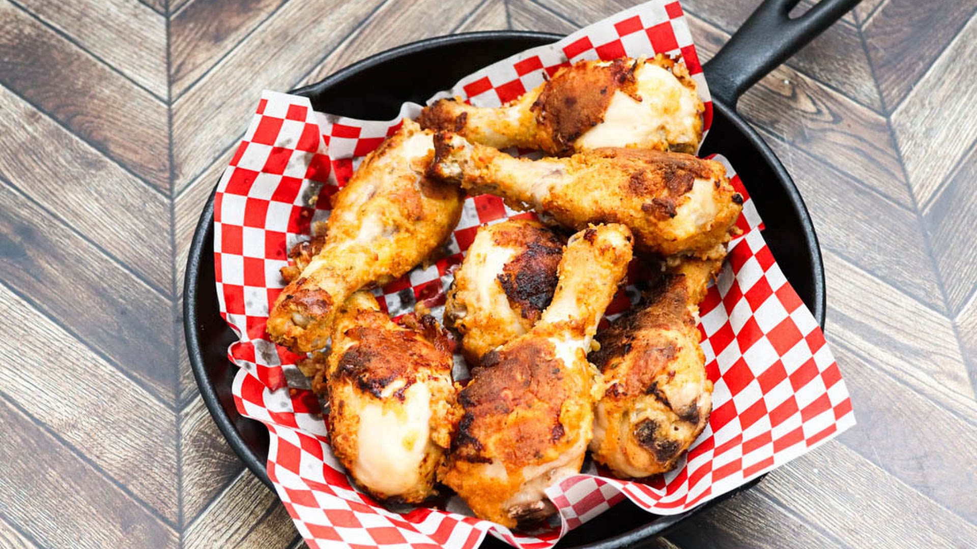An easier and healthier way to make fried chicken with less mess and ...