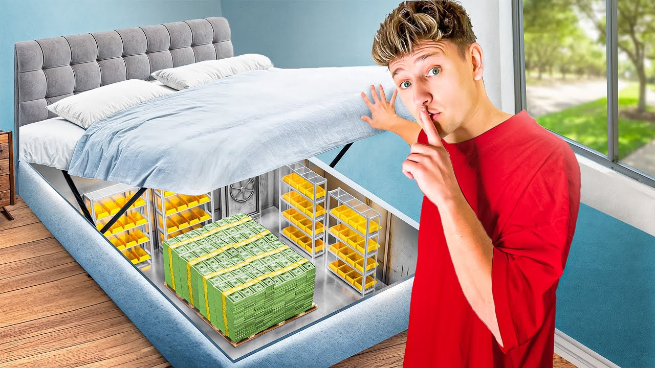 I Built a Secret Room to Hide My Money from Everyone