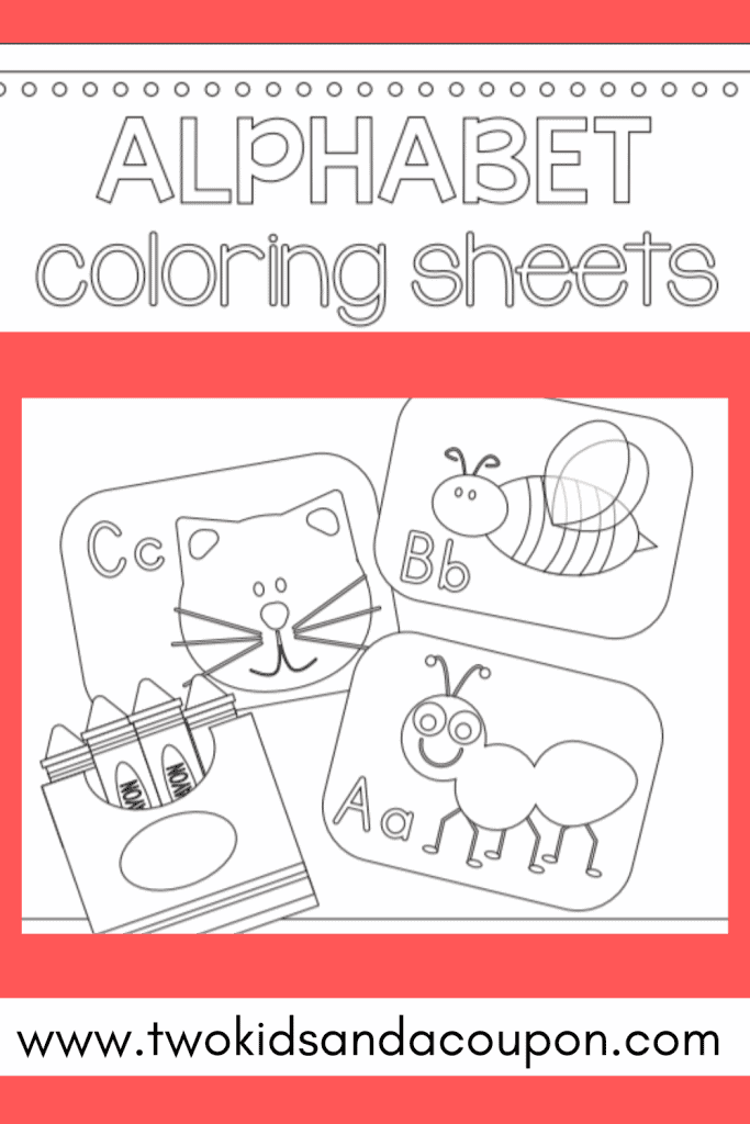 Free Alphabet Coloring Pages