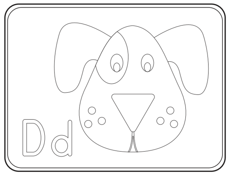 Free Alphabet Coloring Pages