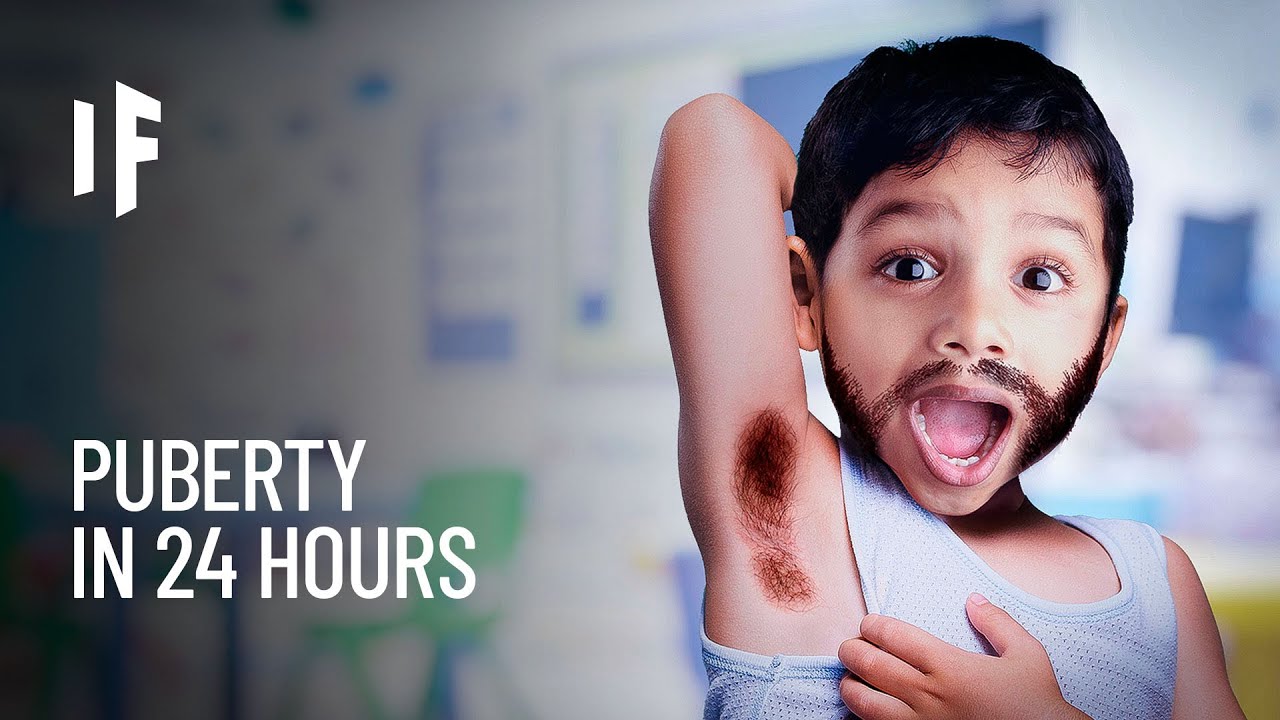 Imagine going through puberty in 24 hours