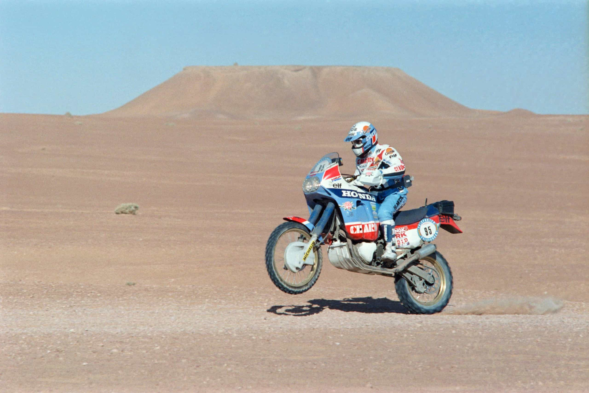 Rallye Dakar: clichés vintage d'un rallye extrême