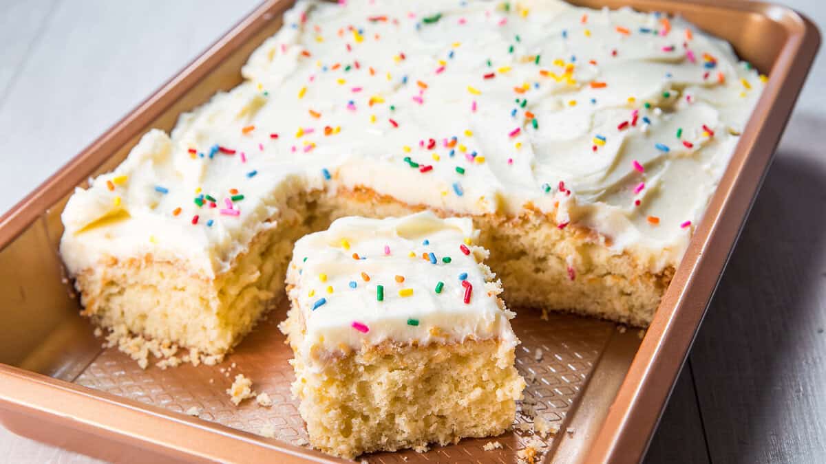 17 Sheet Cake Recipes for Simple Sweet Delights