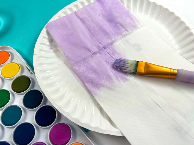 Paper bag jellyfish craft for kids
