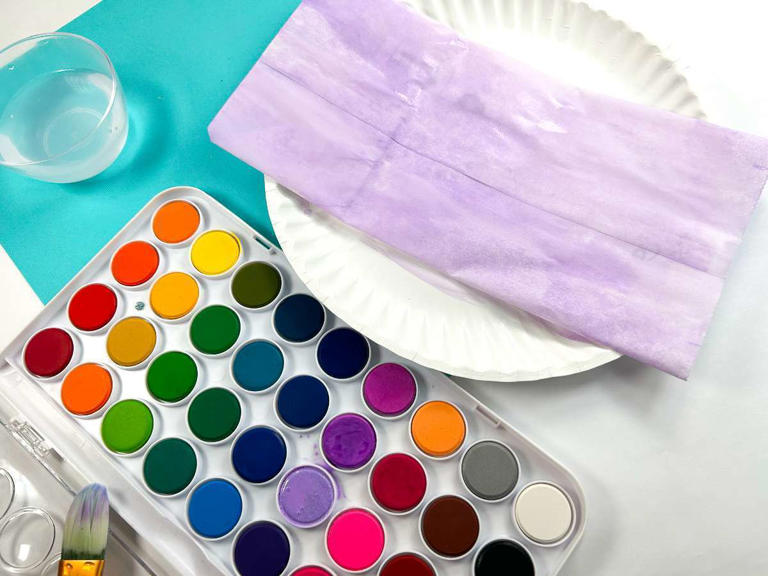 Paper bag jellyfish craft for kids
