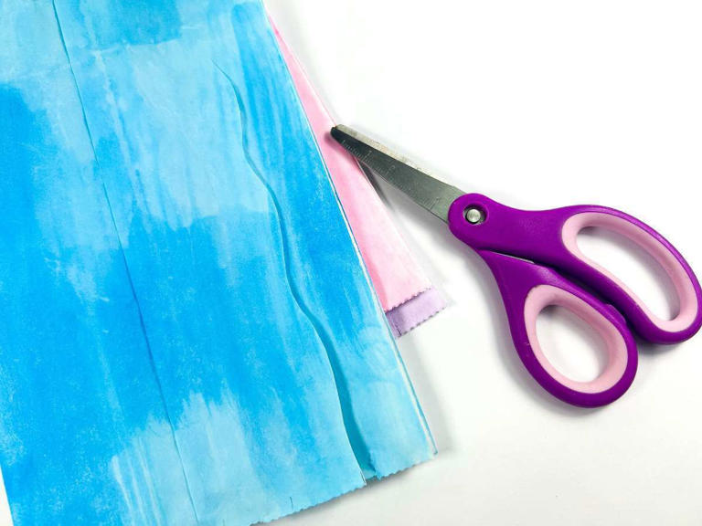 Paper bag jellyfish craft for kids