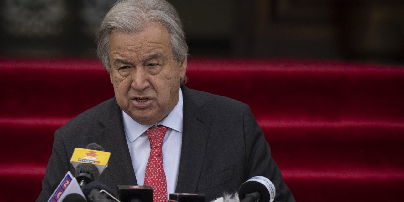 ΟΗΕ: Ο γ.γ των Ηνωμένων Εθνών Αντόνιο Γκουτέρες καλεί το Ιράν και το ...