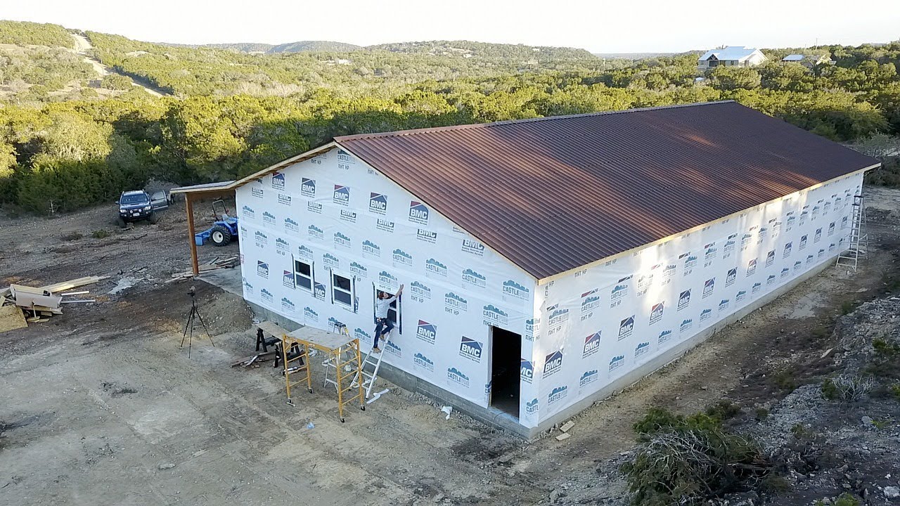 Install shop windows, doors, and exterior siding