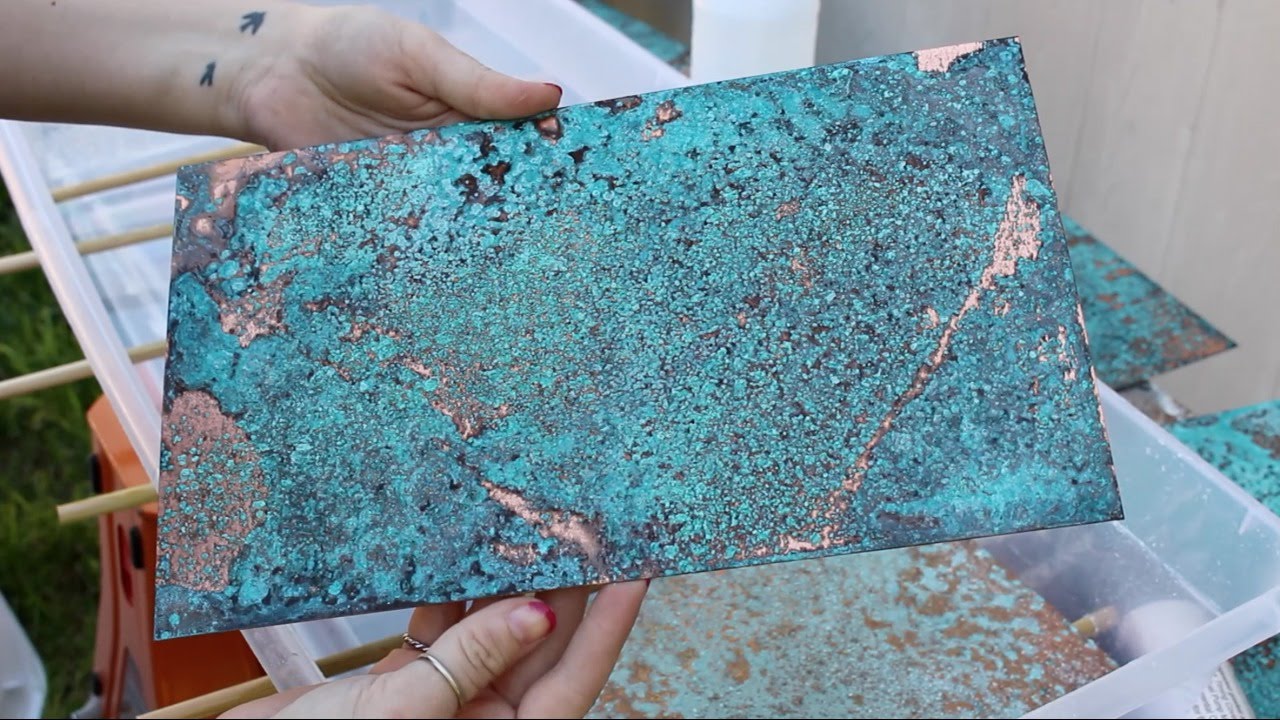 Working With Copper? Here's an Easy Trick For A Stunning Patina Finish
