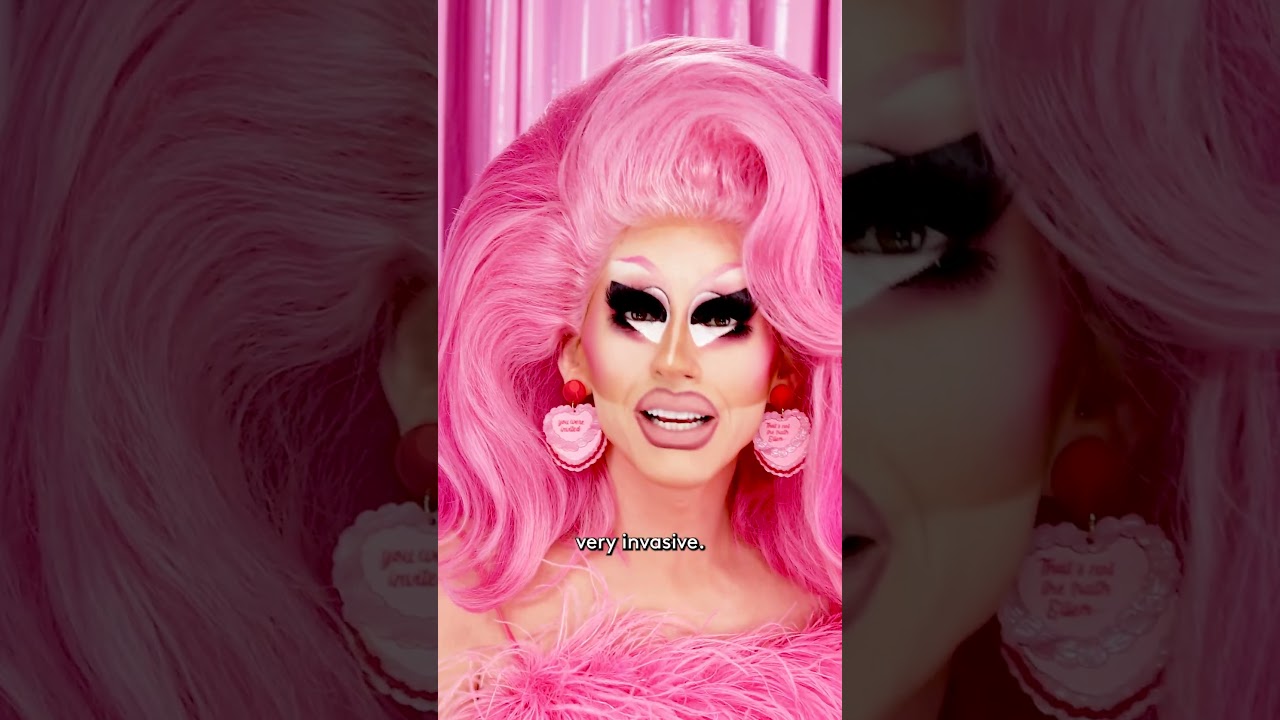 Trixie Mattel channels Bella Hadid in epic video