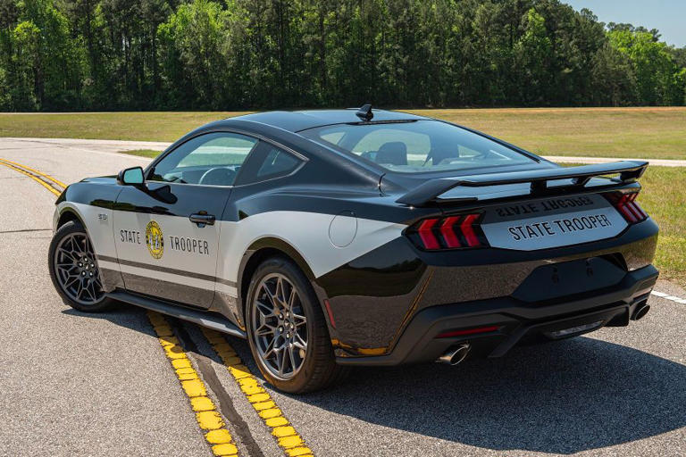 Photos: North Carolina State Highway Patrol announce new Ford Mustang ...