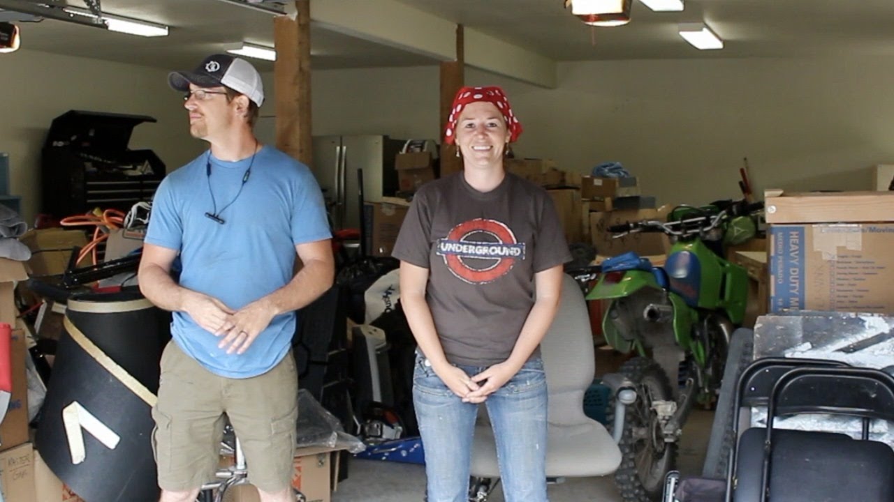 Set up a new shop by moving into the garage