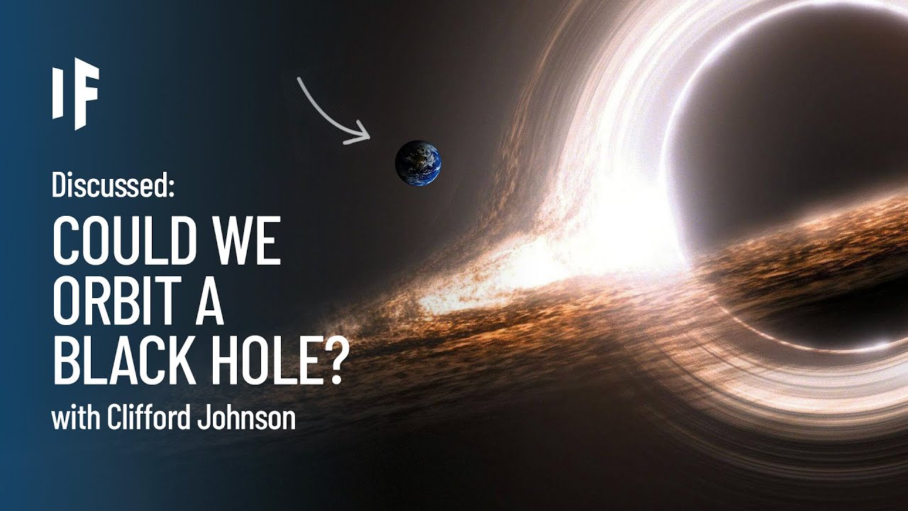 How our solar system would orbit a black hole