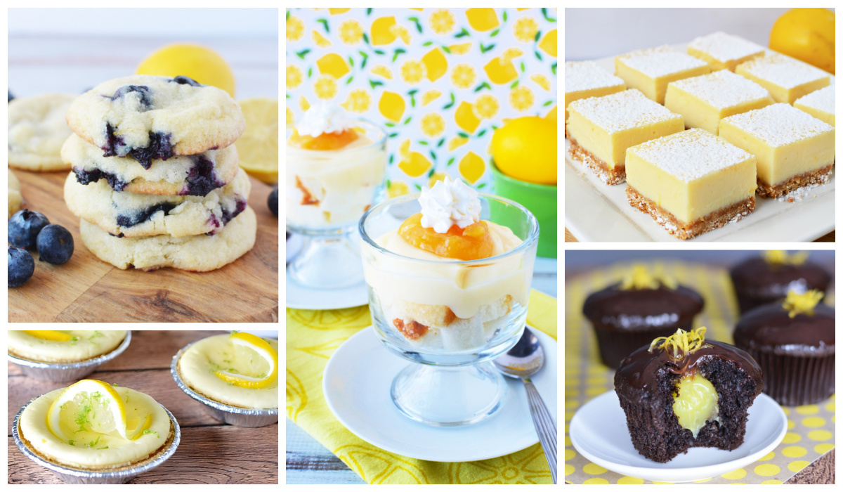 10 Lemon-y Sweet Treat Recipes