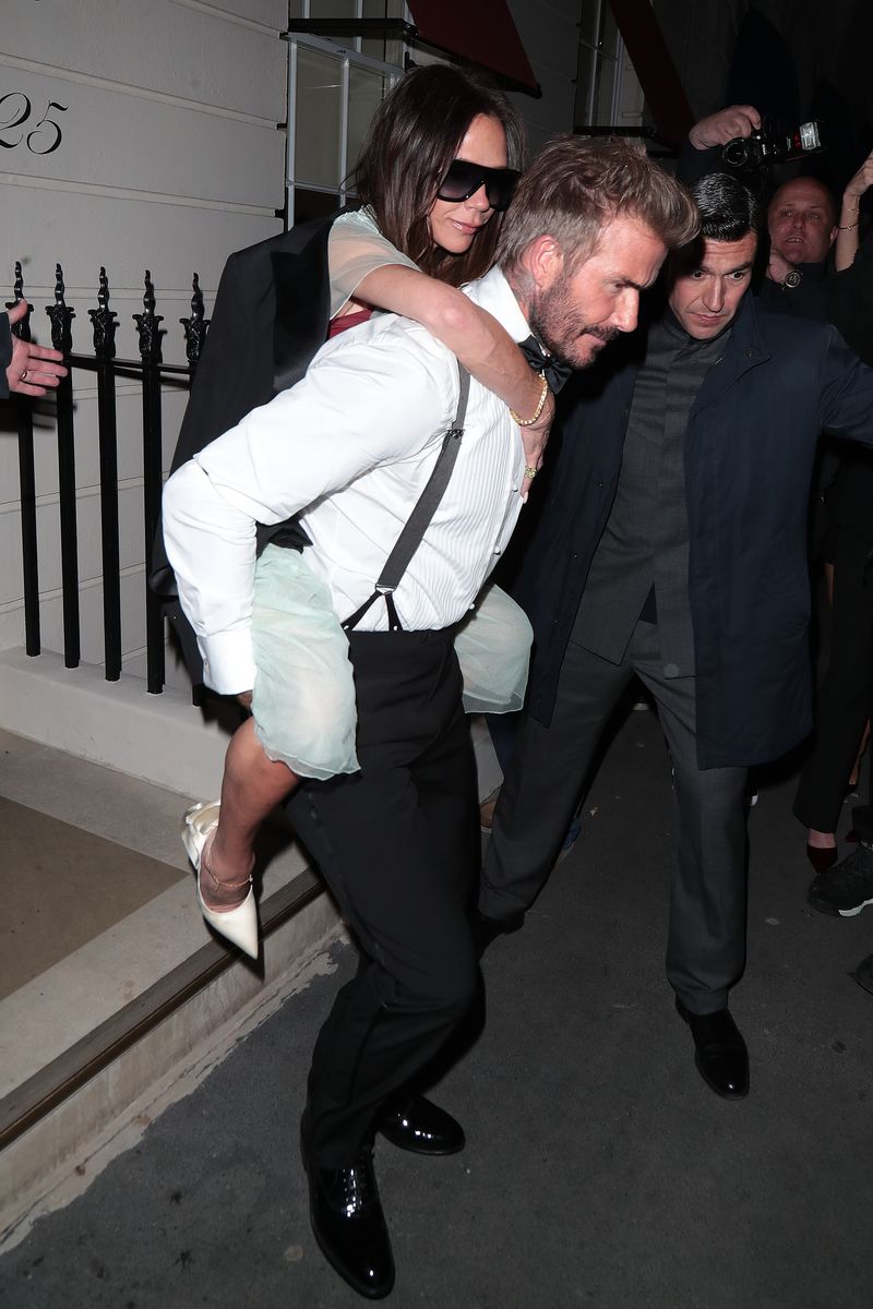 Victoria and David Beckham Celebrate Anniversary With Adorable ...