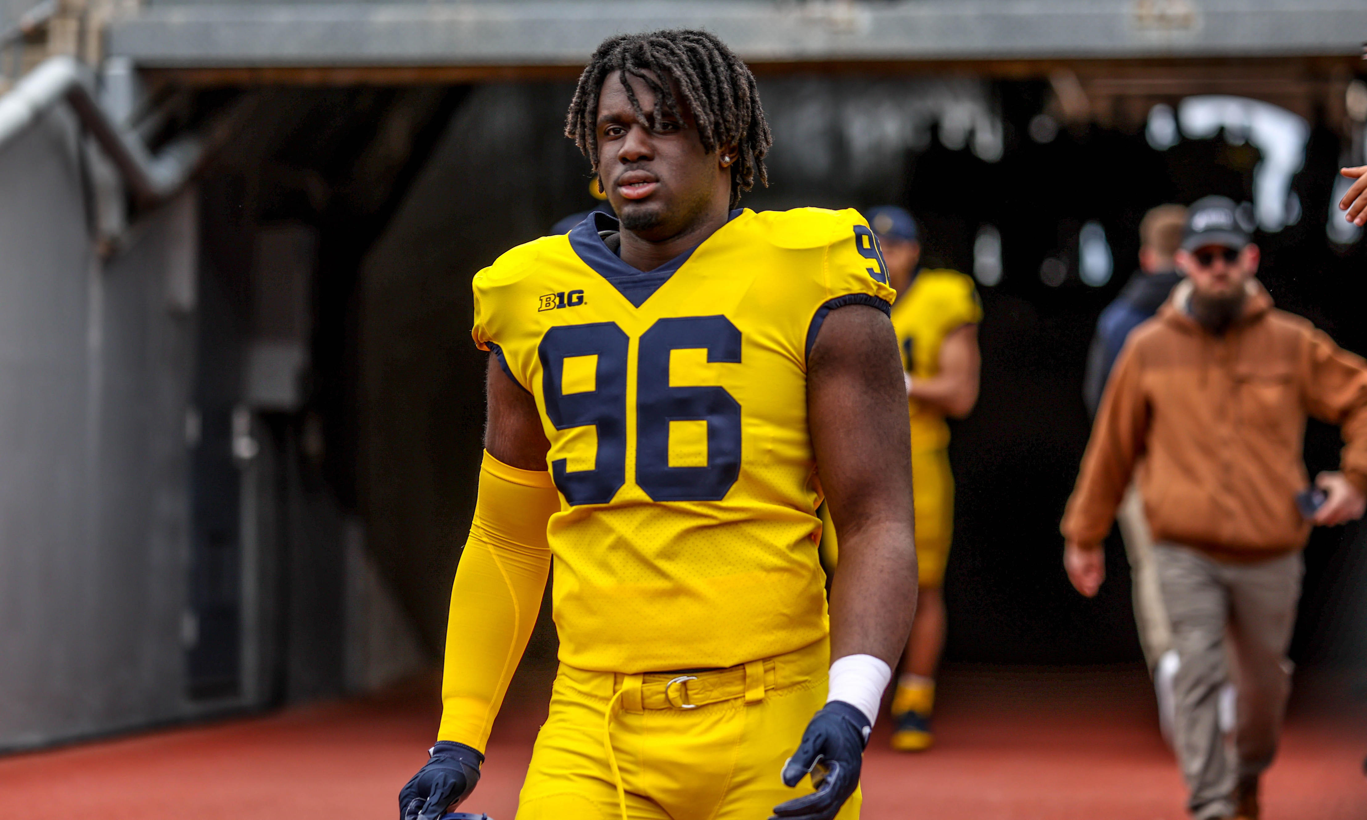 Enow Etta eager to prove mettle in 2025 for Michigan football