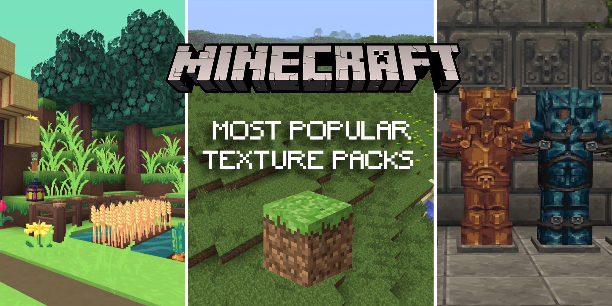 Best & Most Popular Minecraft Texture Packs