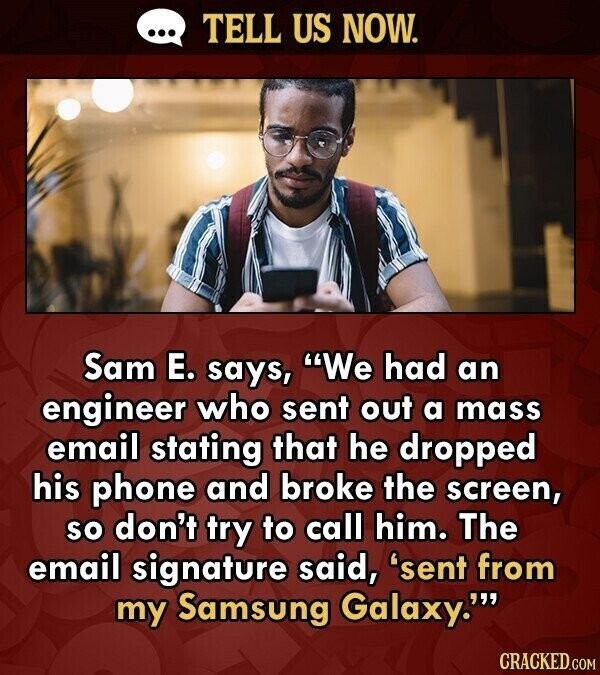 The 15 Worst Excuses People Ever Heard