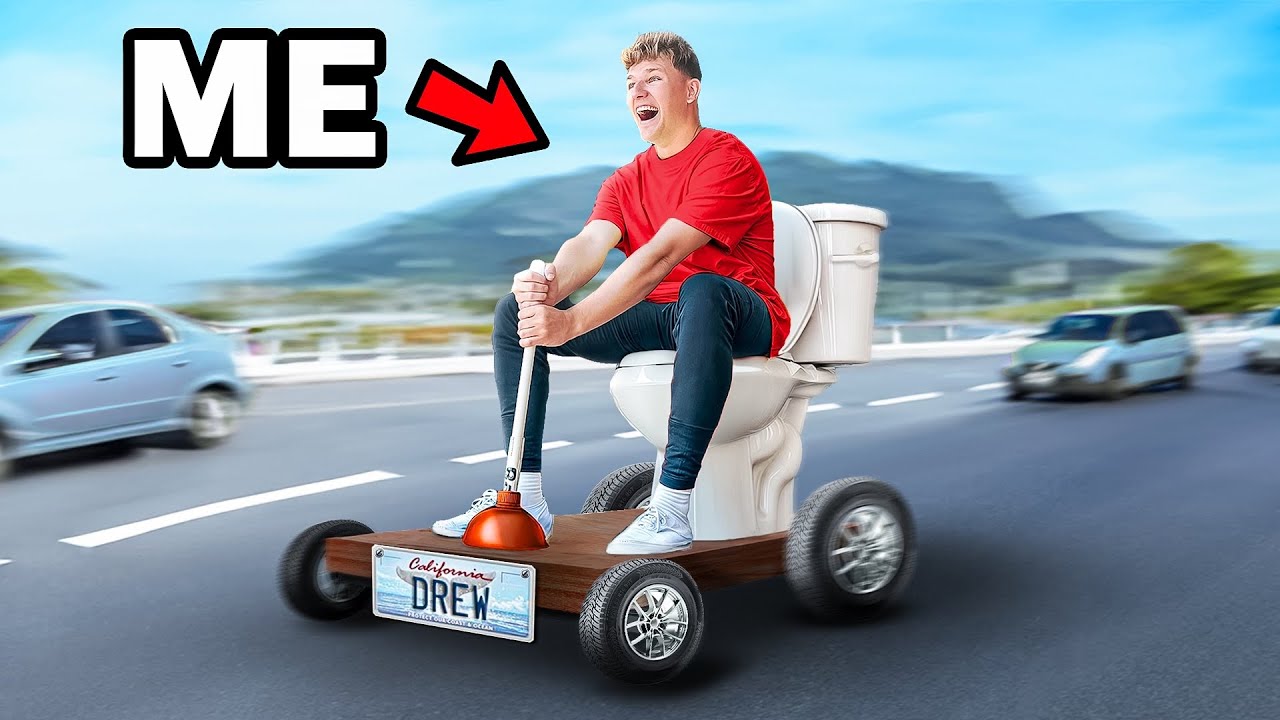 I Turned My Toilet Into a Race Car and Tested It Out