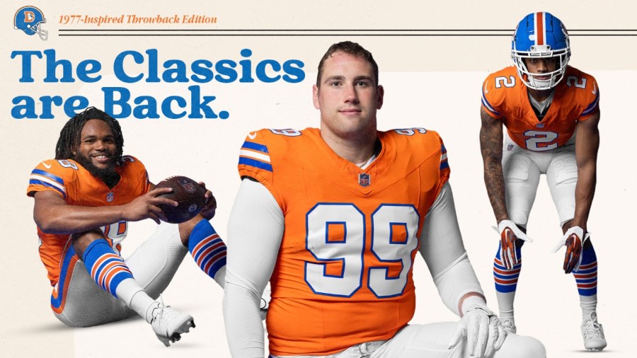 Denver Broncos may wear throwback, alternate uniforms more in 2025