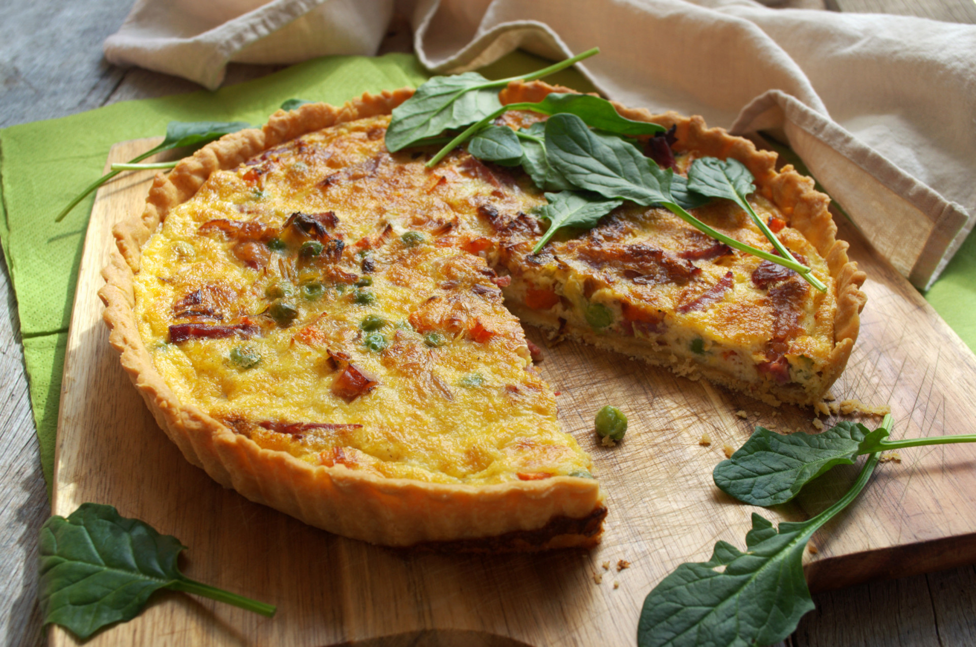 Smakrika receptidéer för quiche