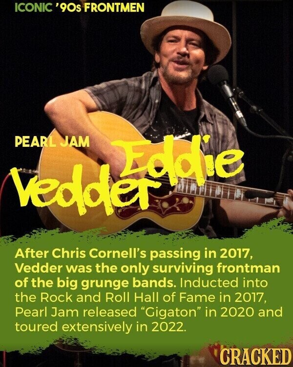 13 Iconic 90's Band Frontmen, and The Best and Worst of Their Fates