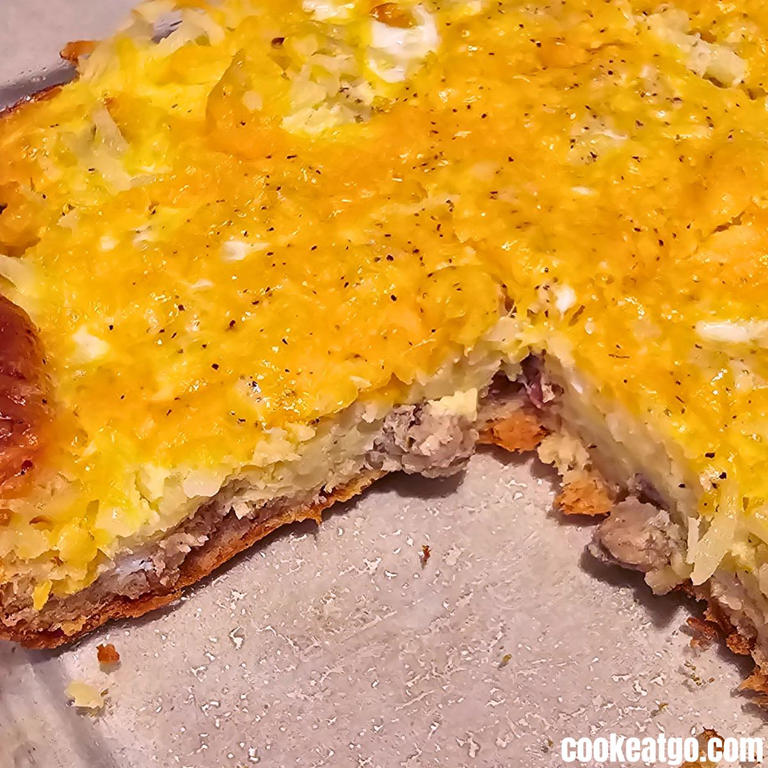 Easy Breakfast Pizza Made With Crescent Rolls