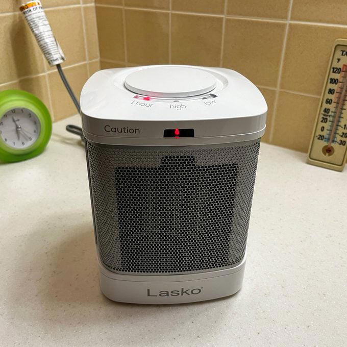 The Lasko portable space heater is a permanent winter fixture in my ...