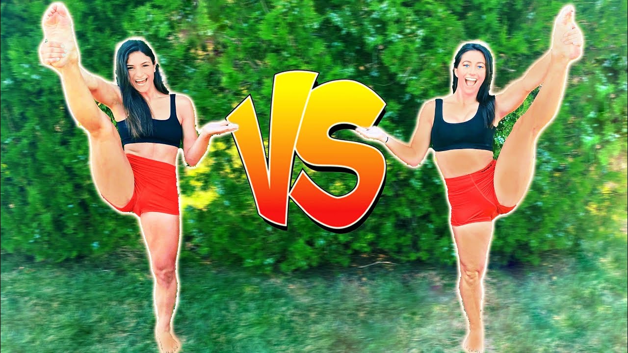 Twins Compete in Fun Physique and Strength Challenges