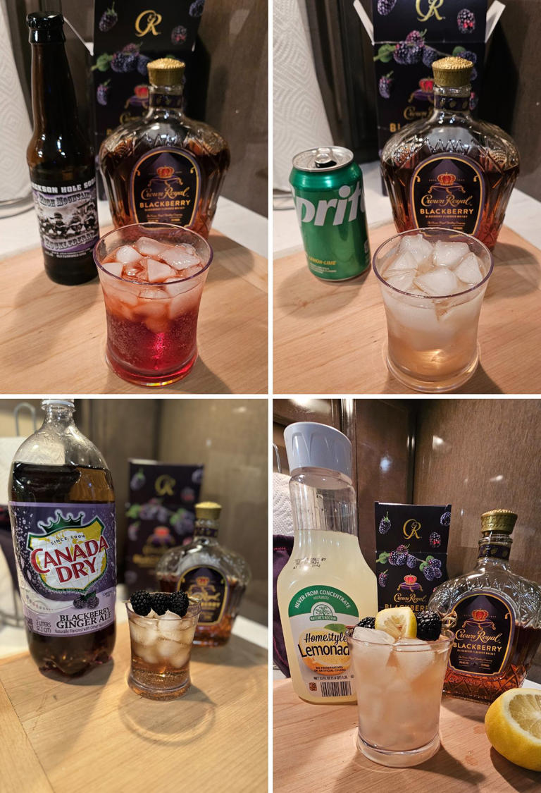 10 Crown Royal Blackberry Whisky Cocktails