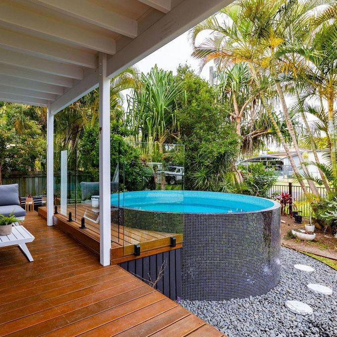 9 Above Ground Pool Deck Ideas