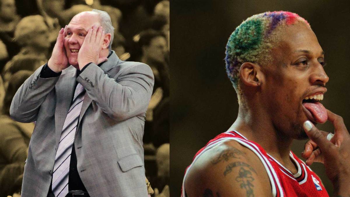 "Dennis Rodman won two basketball games" - George Karl hinted that ...
