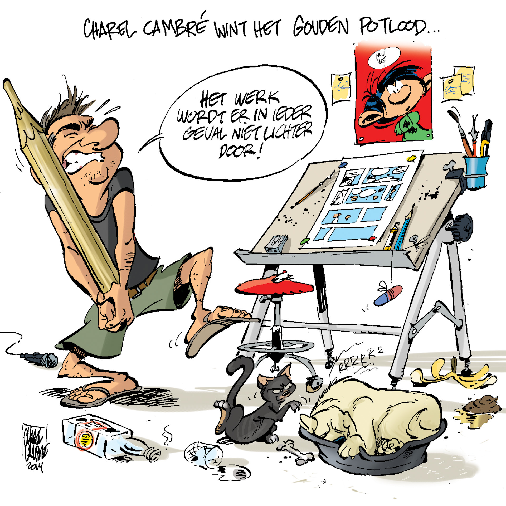 Darmflora doen hun werk