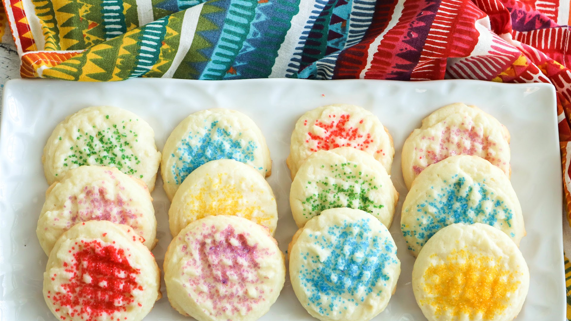 We Love Sugar Cookies Because They Can Be Served Year-round