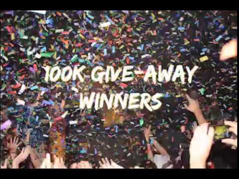 100K Giveaway Winners Announced