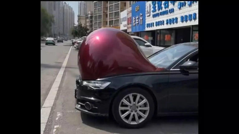 The real story behind China’s viral 'pregnant' car videos: The heatwave ... The real story behind China’s viral 'pregnant' car videos: The heatwave ...