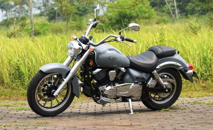 Cruiser Macho Murah Ala Harley-Davidson, Segini Harga SM Sport V16 Plus