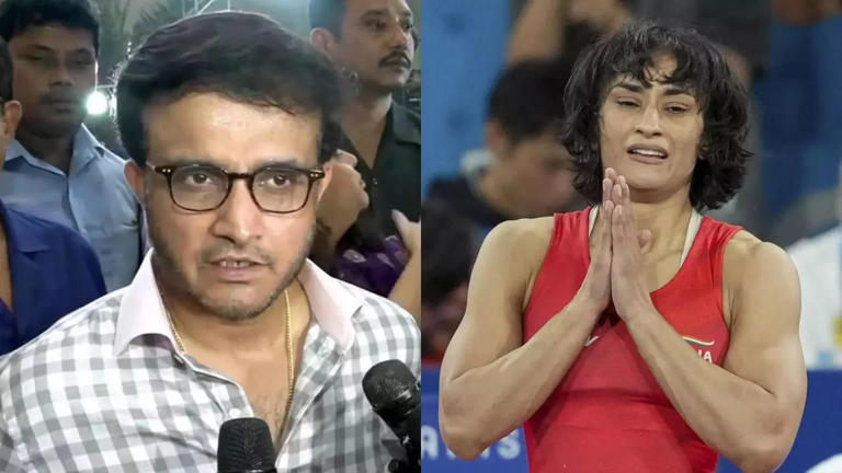'Vinesh Phogat deserves the silver medal at least': Sourav Ganguly 'Vinesh Phogat deserves the silver medal at least': Sourav Ganguly