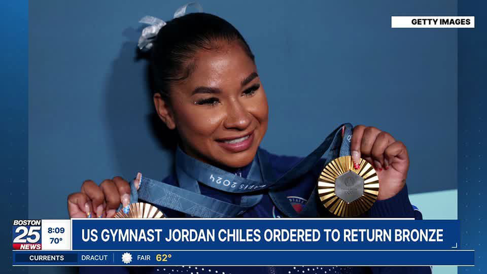 American gymnast Jordan Chiles must return bronze medal after court ... American gymnast Jordan Chiles must return bronze medal after court ...
